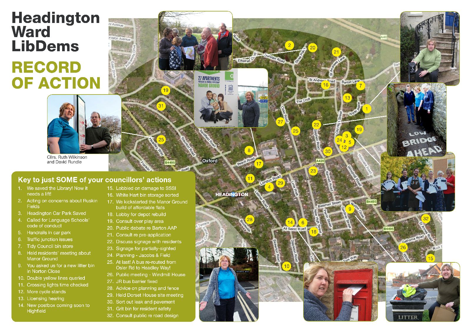 Headington Report Back: Good Use of Maps | ALDC: Liberal Democrat ...