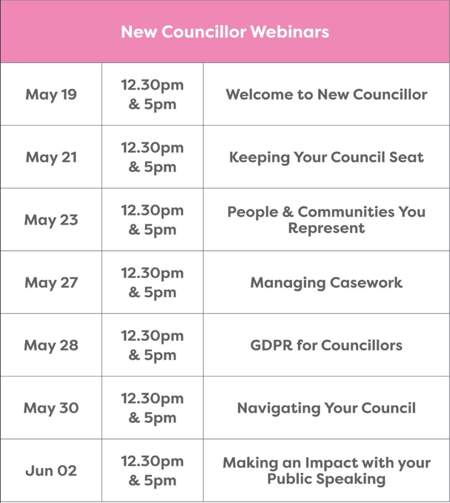 New Councillor Webinars 2025 | ALDC: Liberal Democrat Councillors and ...